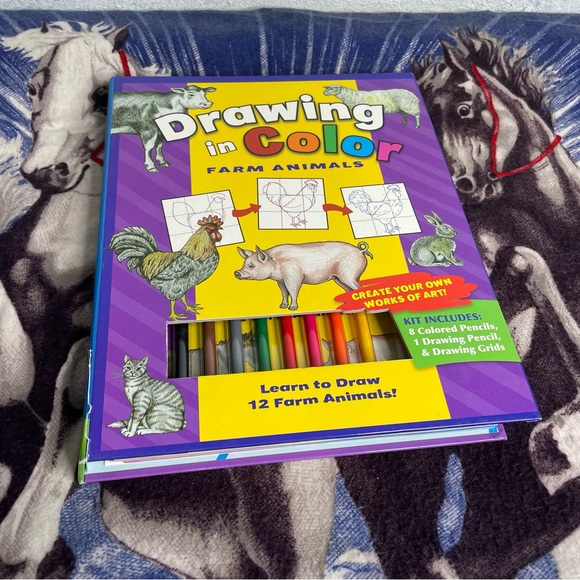 flying frog publishing | Toys | Farm Animals Drawing In Color Series ...